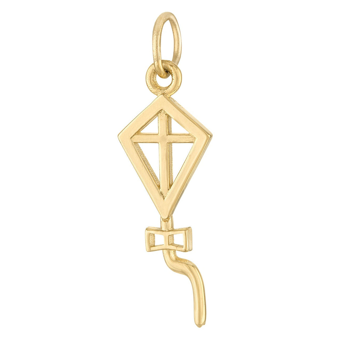 Kite 14k Gold Charm | Charmco | 14k Solid Gold Charms