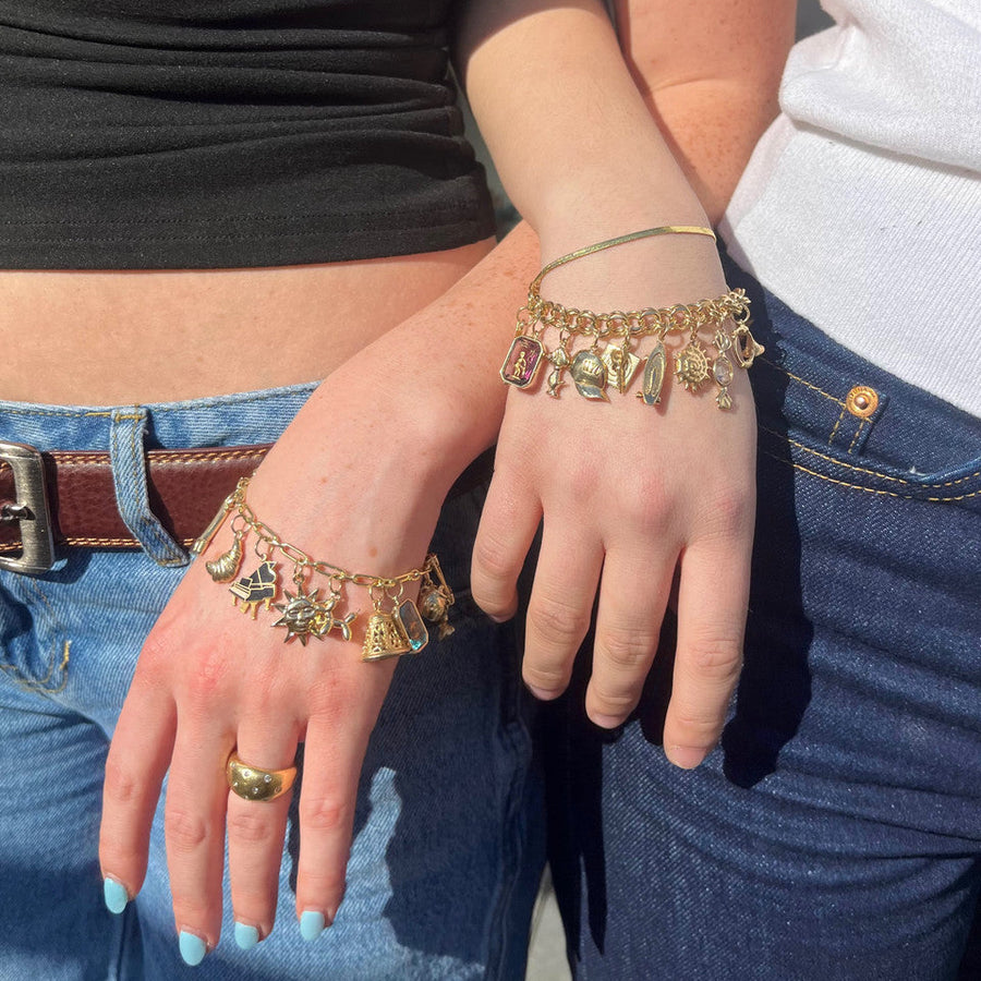 Unique & Unusual Gold Charms - Funny & Quirky Jewelry