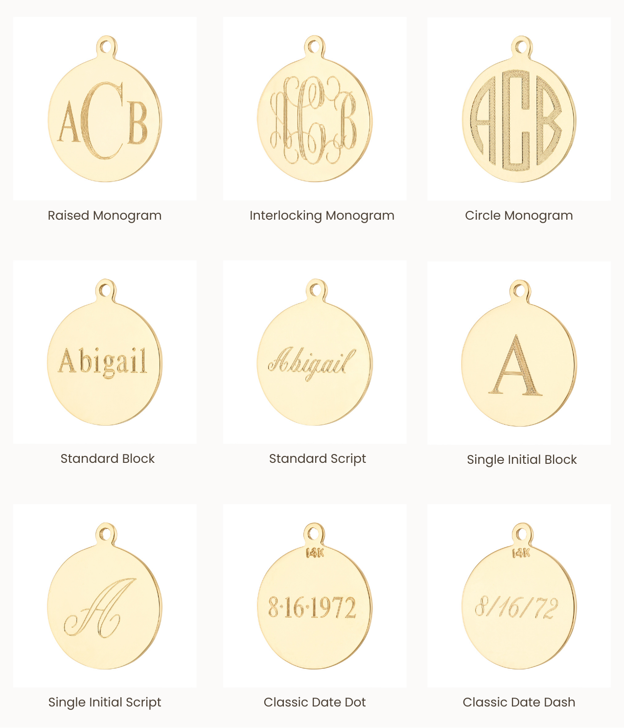 Suitcase 14K Gold Charm | Engravable Charms | Travel & Sites Charms