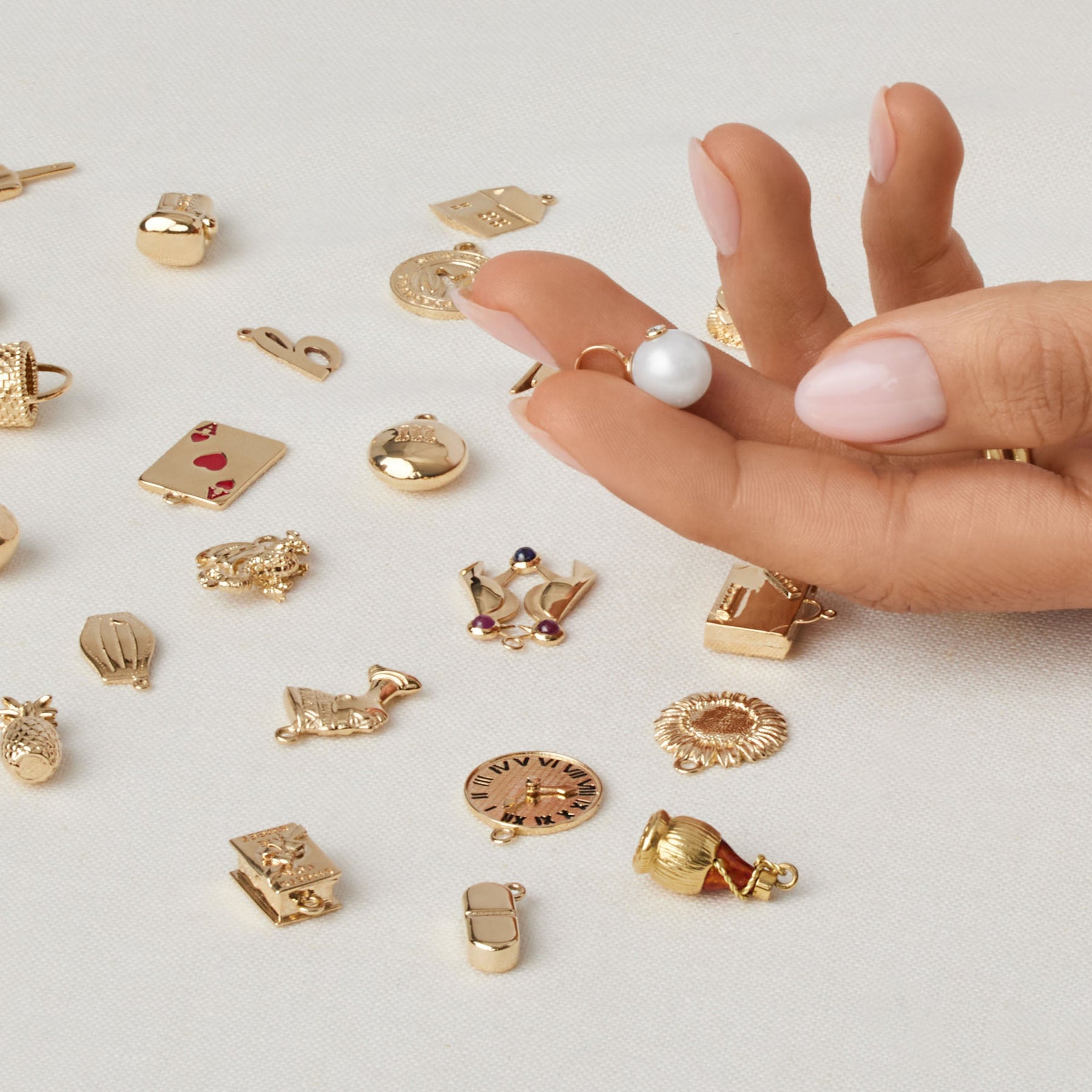 Unique & Unusual Gold Charms - Funny & Quirky Jewelry